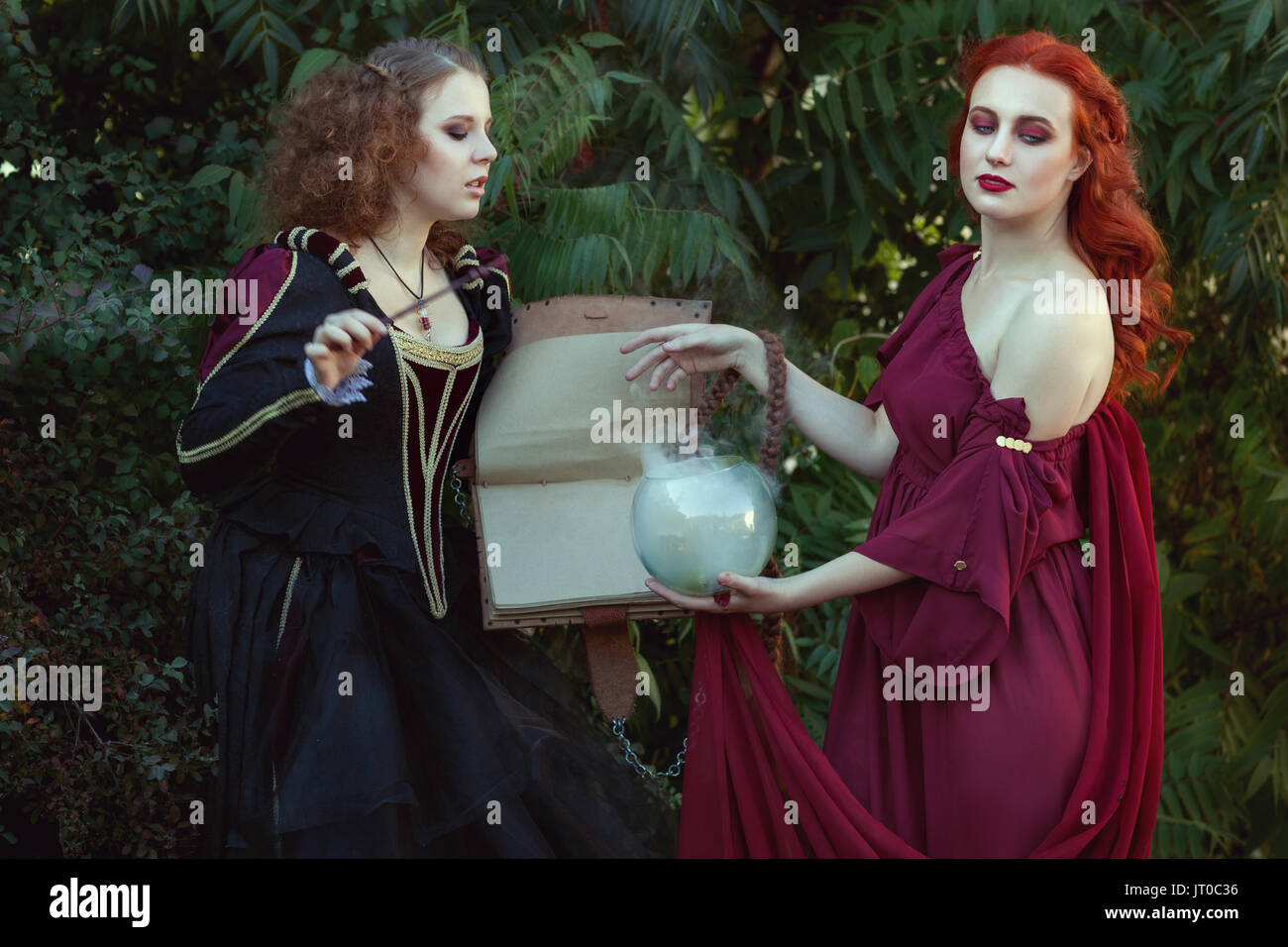 Woman princess with a wand hi-res stock photography and images - Alamy