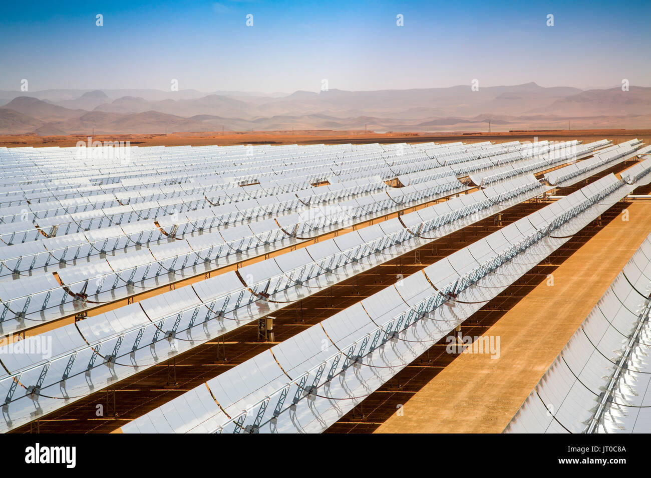 Solar thermal sustainable energy, Noor Ouarzazate Concentrated Solar ...