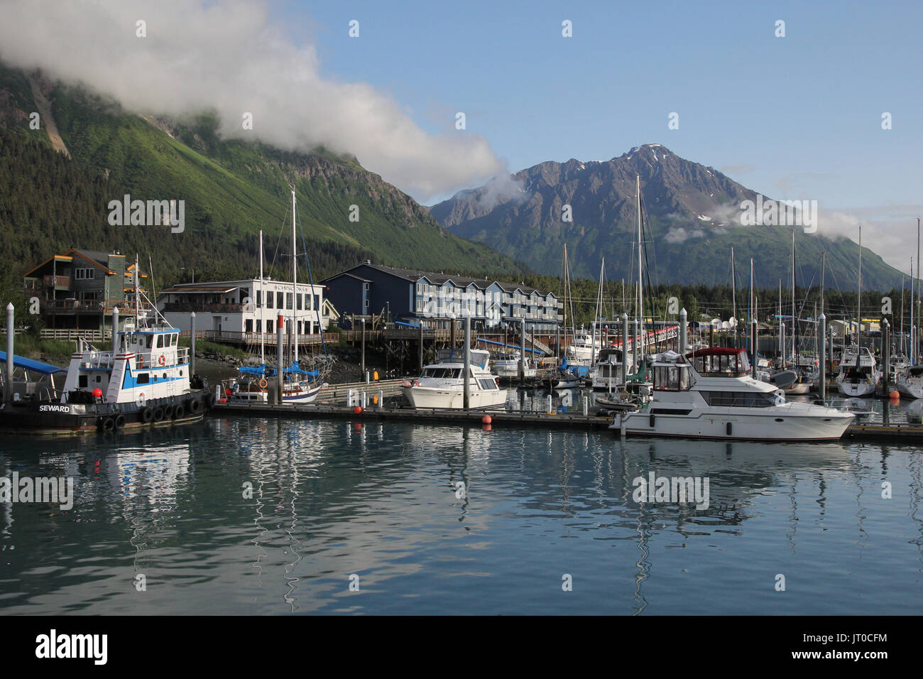 Seward harbour hi-res stock photography and images - Alamy