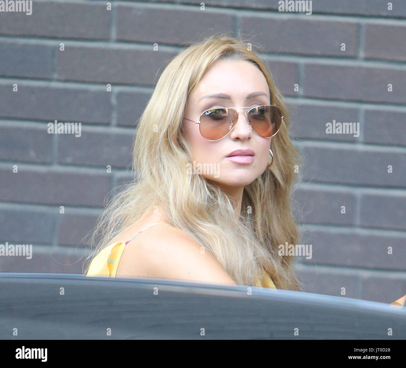 Catherine Tyldesley outside ITV Studios Featuring: Catherine Tyldesley ...