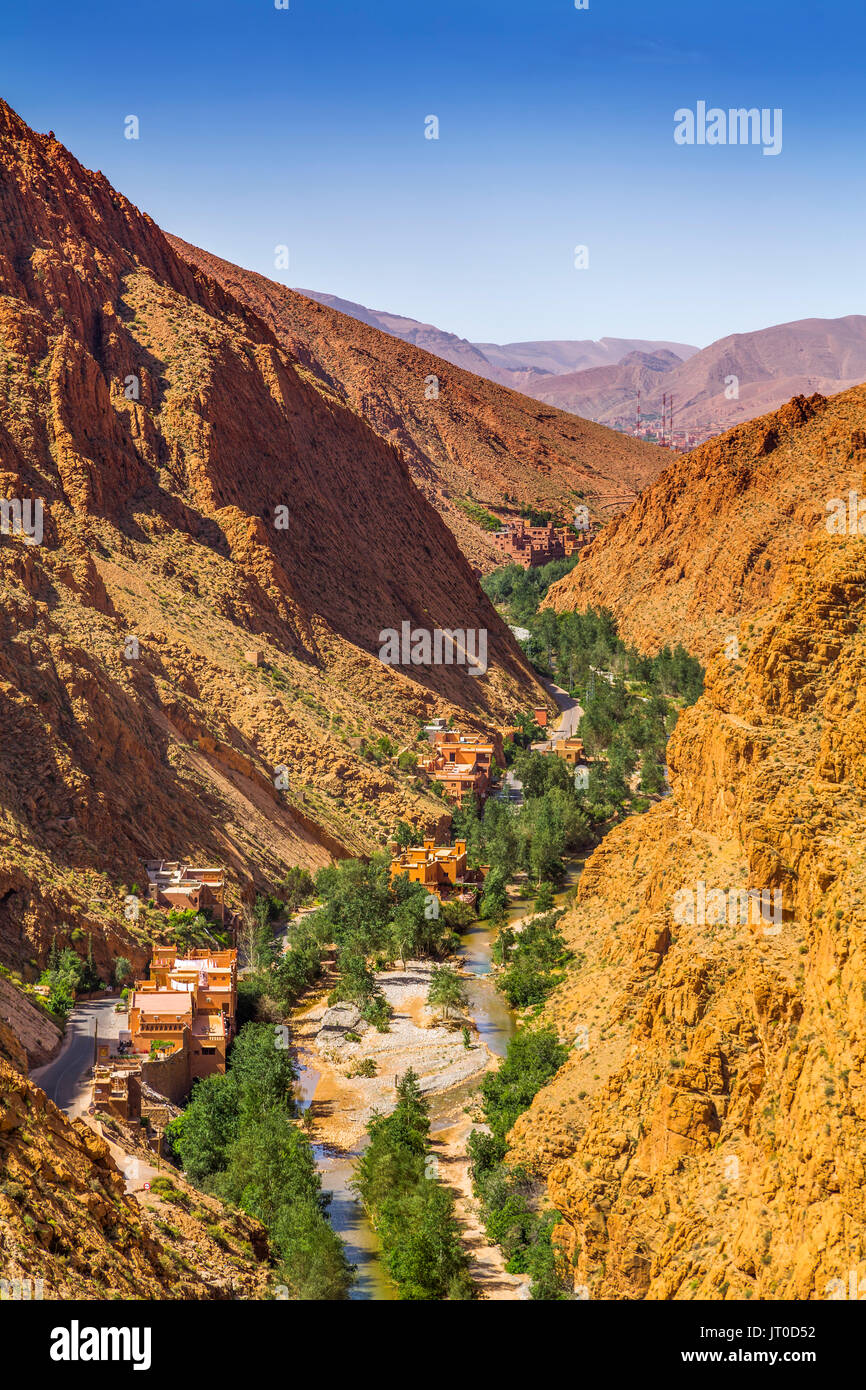 Dades Valley, Dades Gorges, High Atlas. Morocco, Maghreb North Africa ...