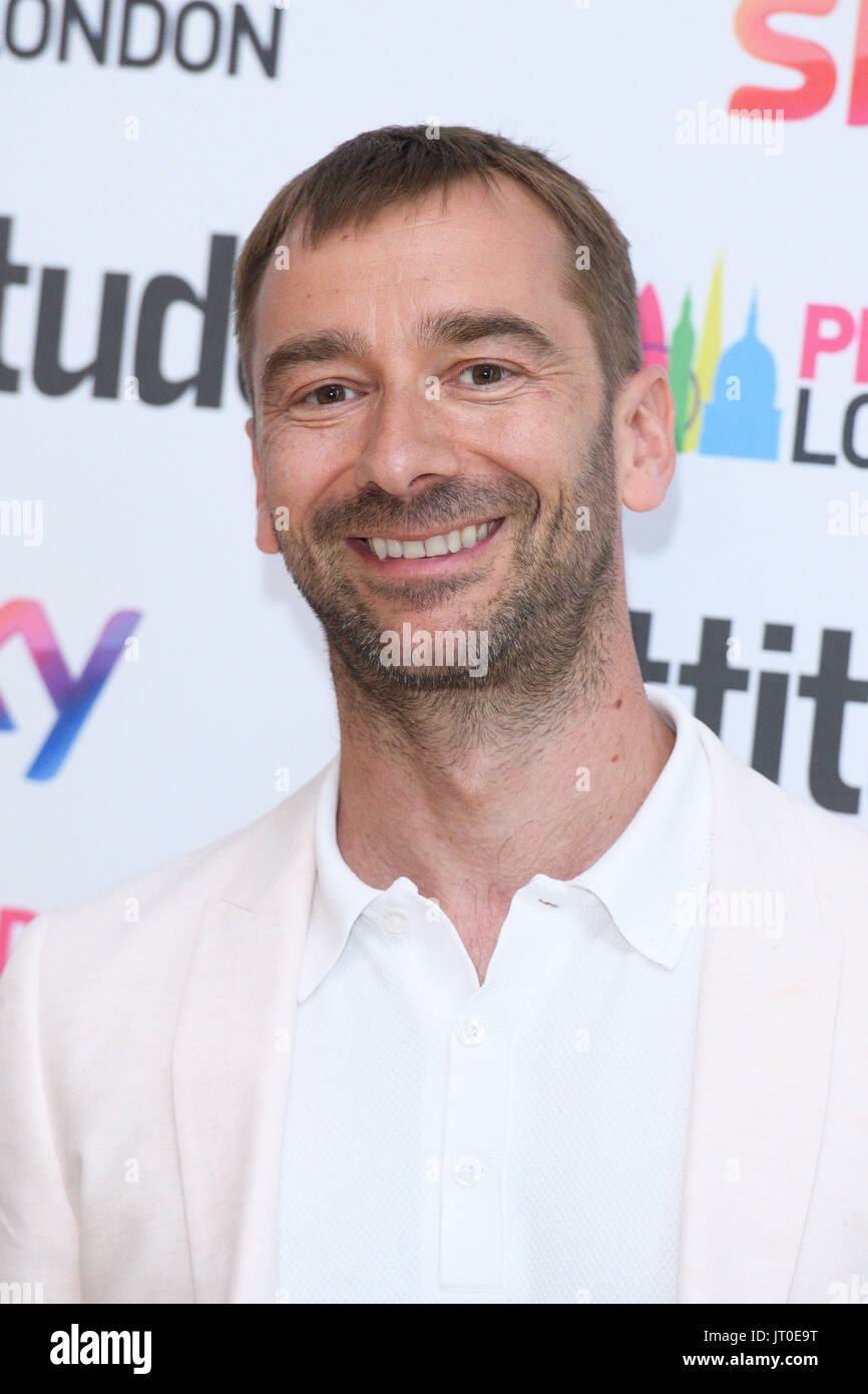 Guests arrive on the red carpet at the Attitude Pride Awards 2017 ...