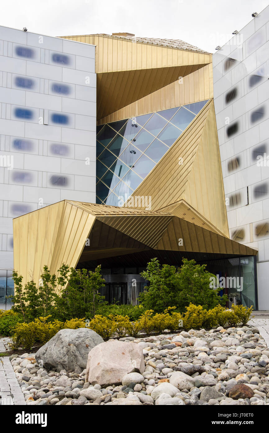 Contemporary architecture new building exterior hi-res stock ...