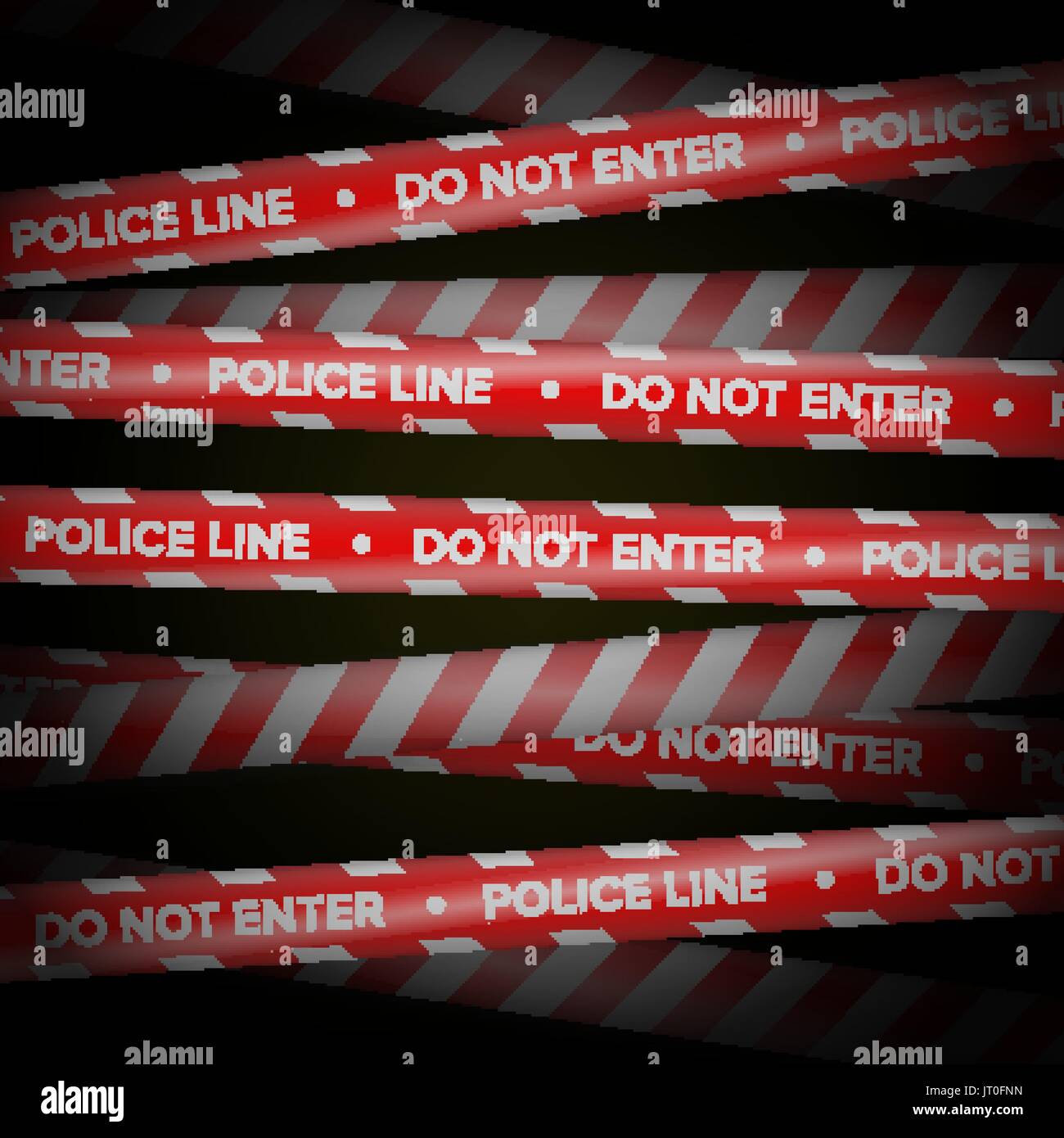 Red And White Vector. Danger Lines. Do Not Cross, Danger, Do Not Enter ...