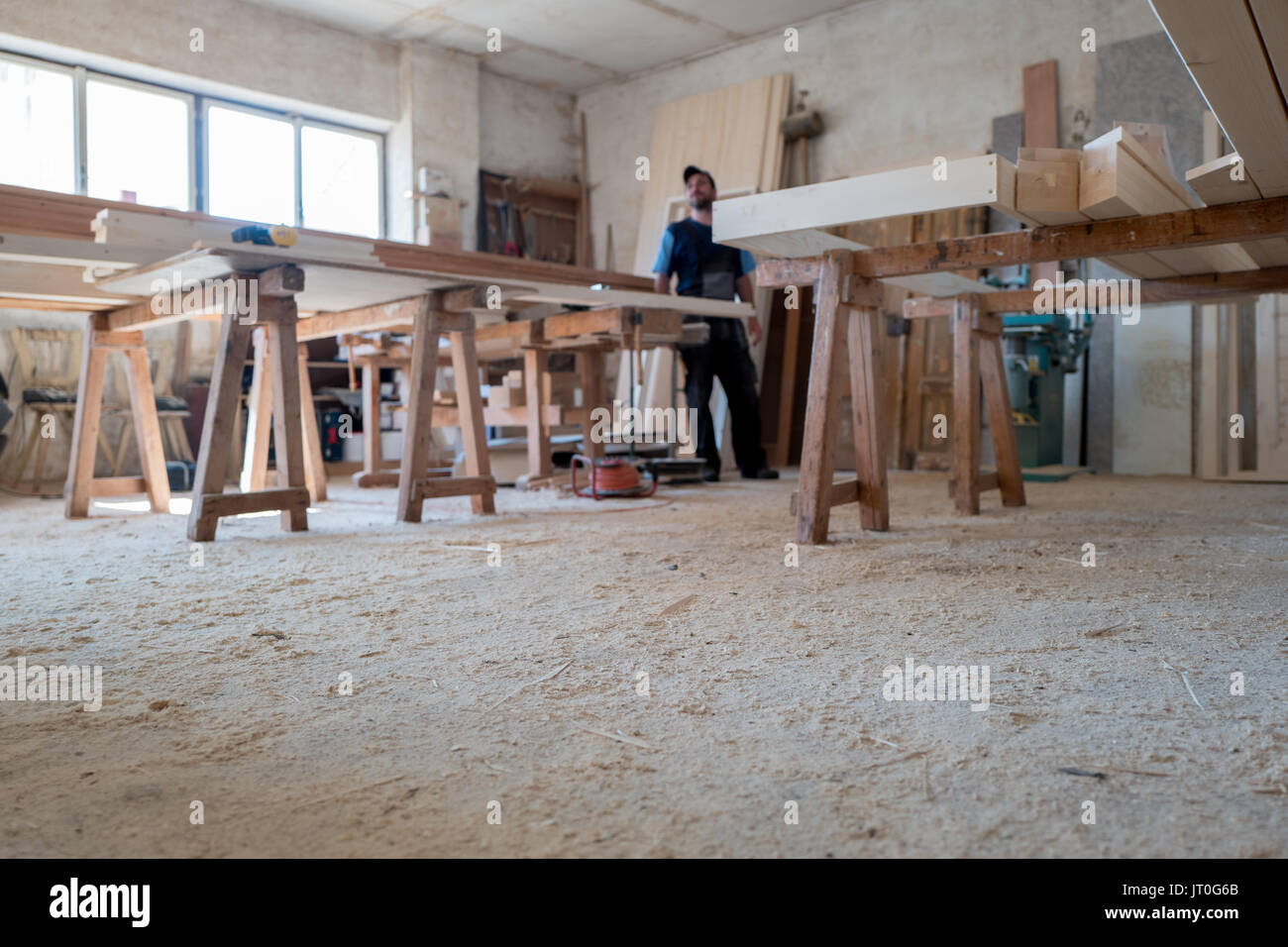 Carpentry timber structure hi-res stock photography and images - Alamy