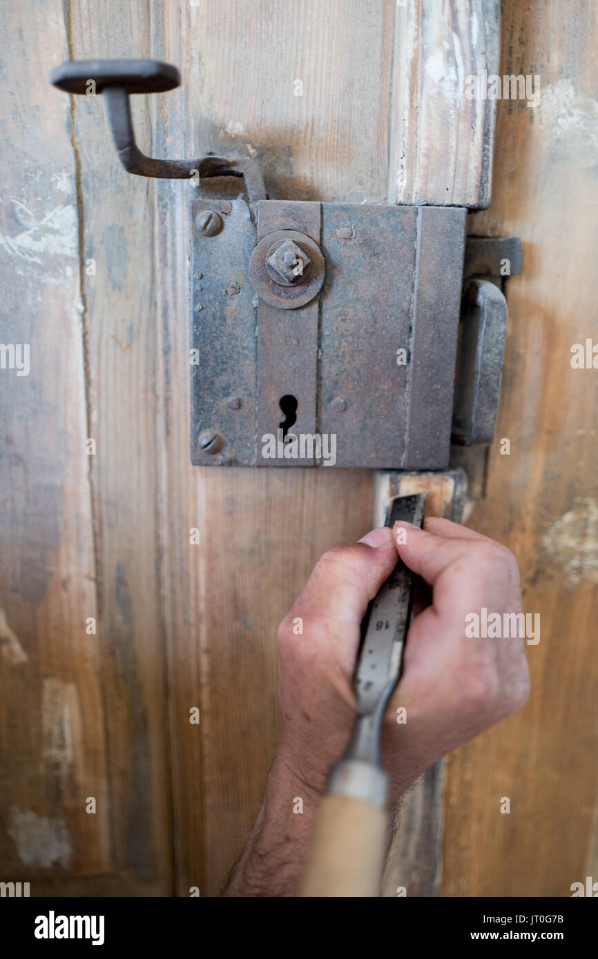 Old fashioned carpentry hi-res stock photography and images - Alamy