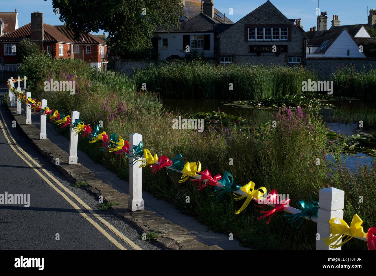 Pond in Rottingdean, east sussex, brighton Stock Photo - Alamy