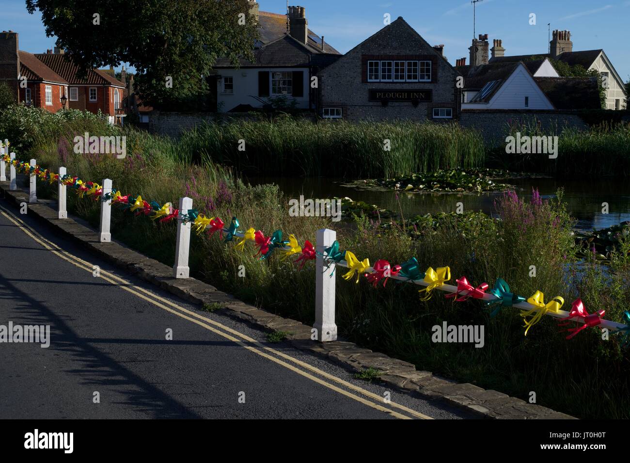 Pond in Rottingdean, east sussex, brighton Stock Photo - Alamy