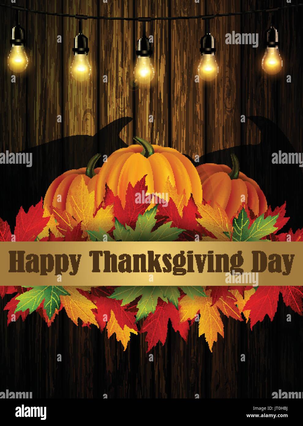 Happy Thanksgiving day Stock Vector Image & Art - Alamy