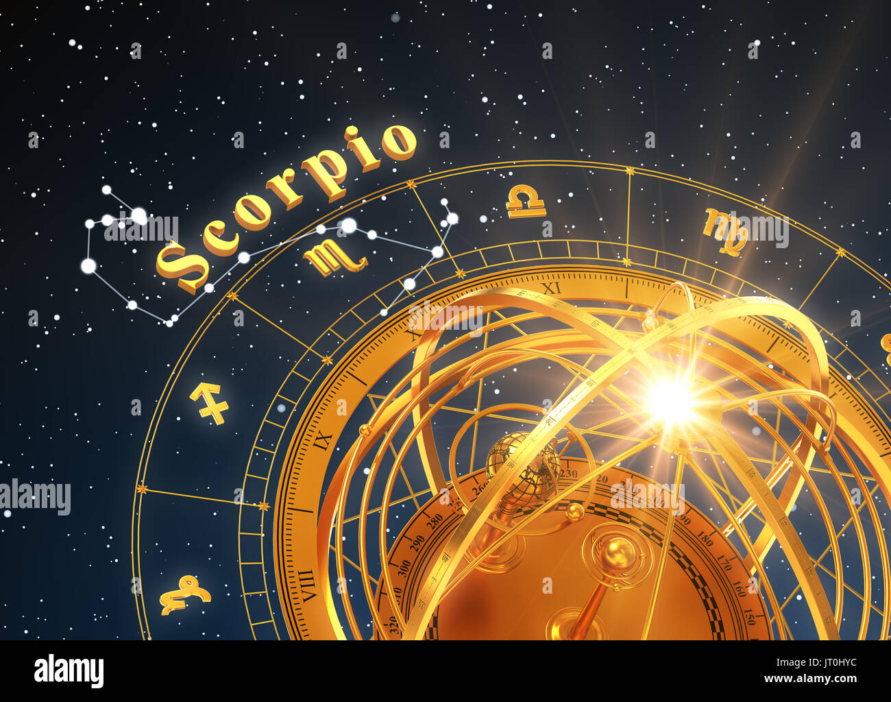 Scorpio star sign hi-res stock photography and images - Alamy