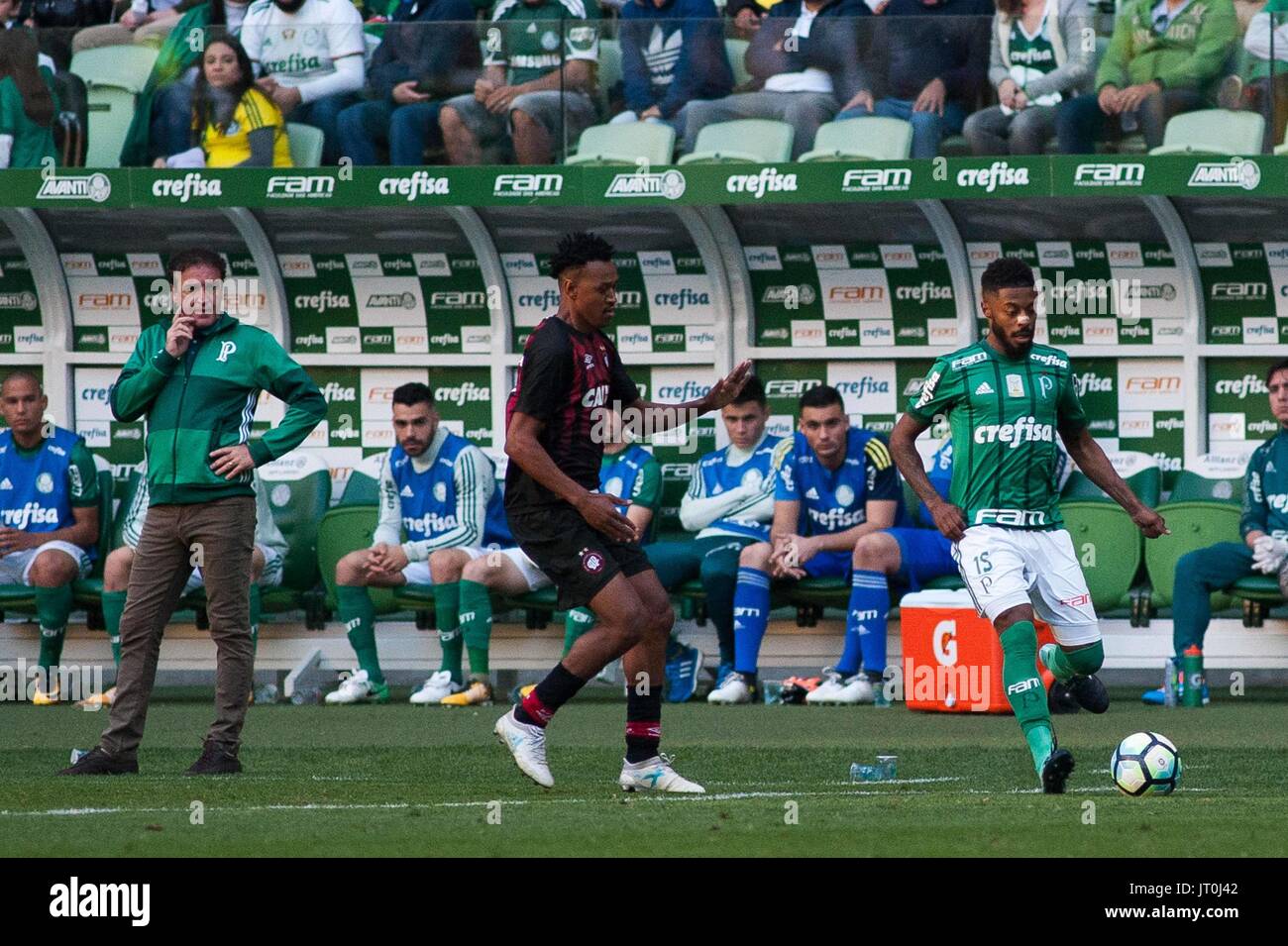 Sao Paulo, Brazil. 06th Aug, 2017. PALMEIRAS X ATLÉTICO PR - Michel ...