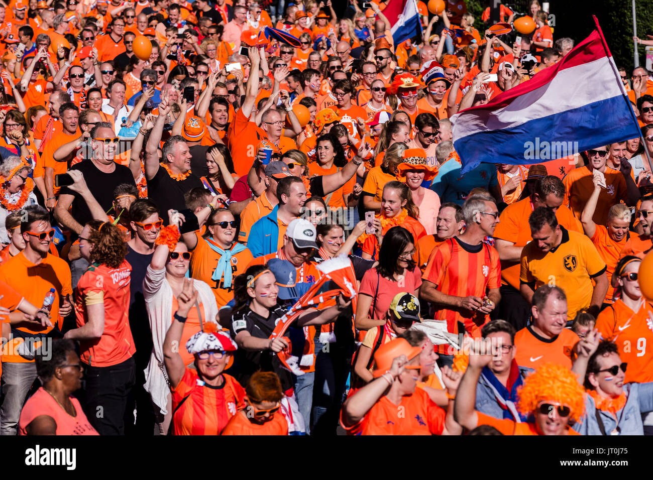 August 3rd 2017l, Enschede, Holland; 2017 Womens European Championships ...
