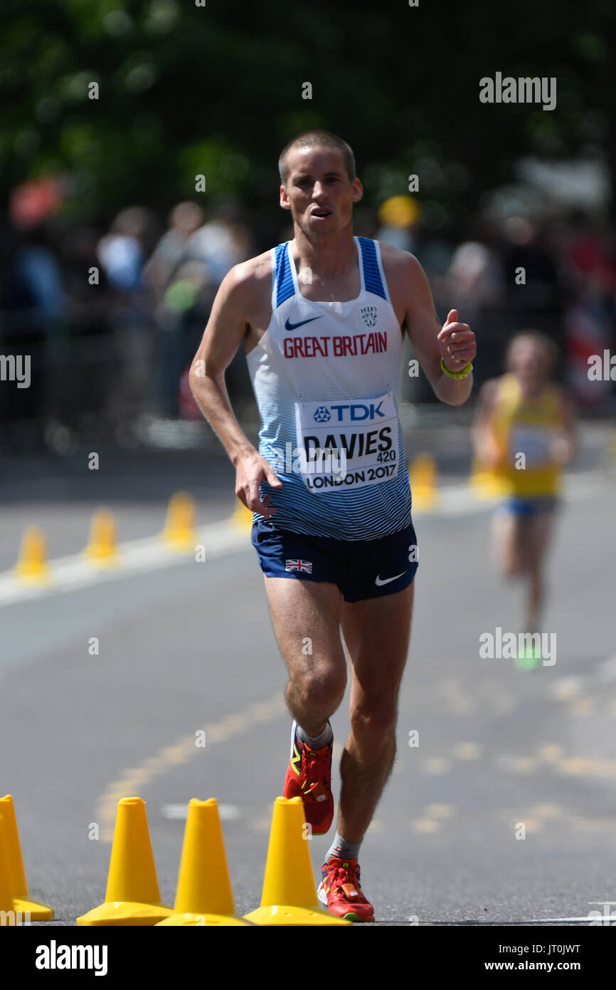 London, UK. 6th Aug, 2017. Andrew DAVIES, Great Britain, during ...