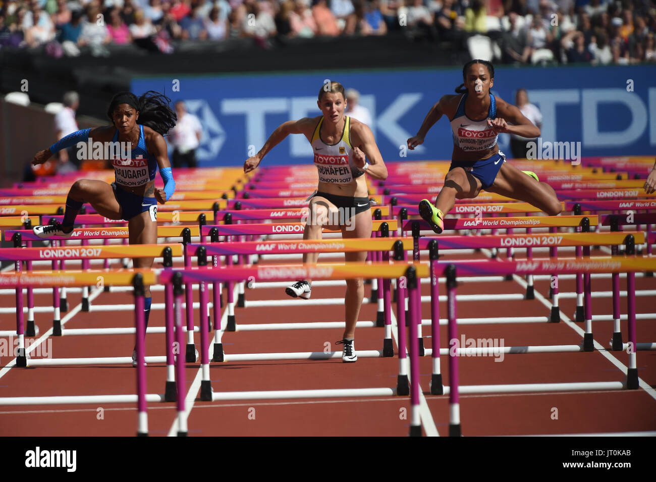Erica BOUGARD, USA, and Carolin SCHÄFER, Germany, and Katarina JOHNSON ...