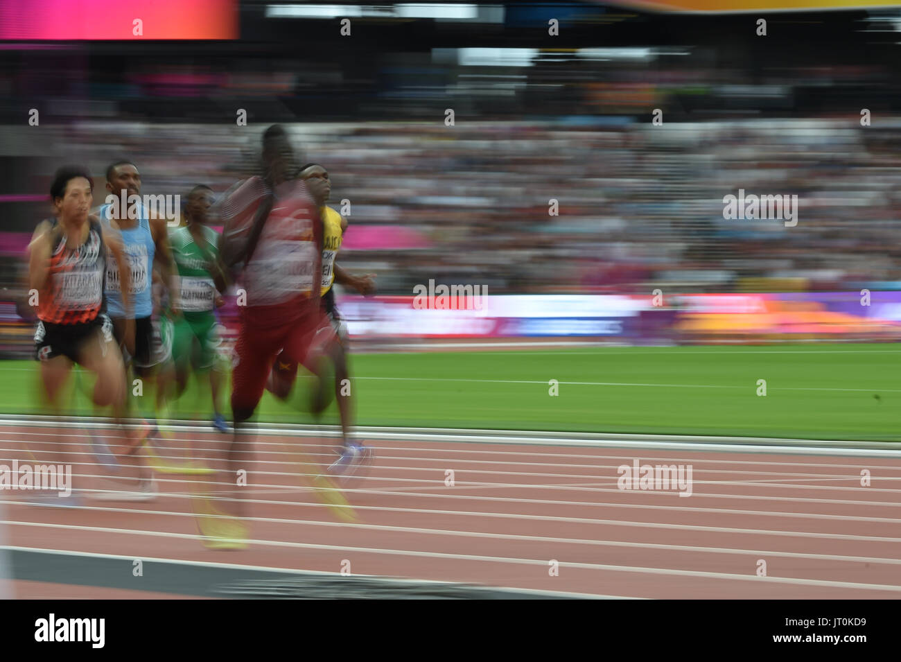 400 meter preliminary round at London Stadium in London on August 5 ...
