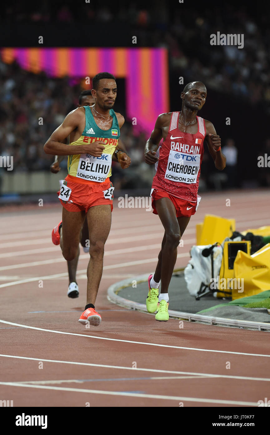 Andamlak BELIHU, Ethiopia and Abraham Naibei CHEROBEN, Bahrain during ...