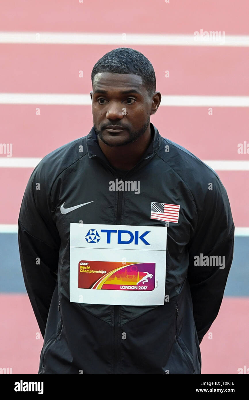 Usa athlete receive medal hi-res stock photography and images - Alamy