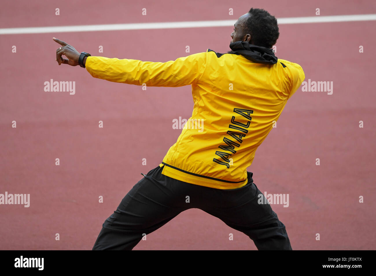 Yohan Blake And Usain Bolt Pose