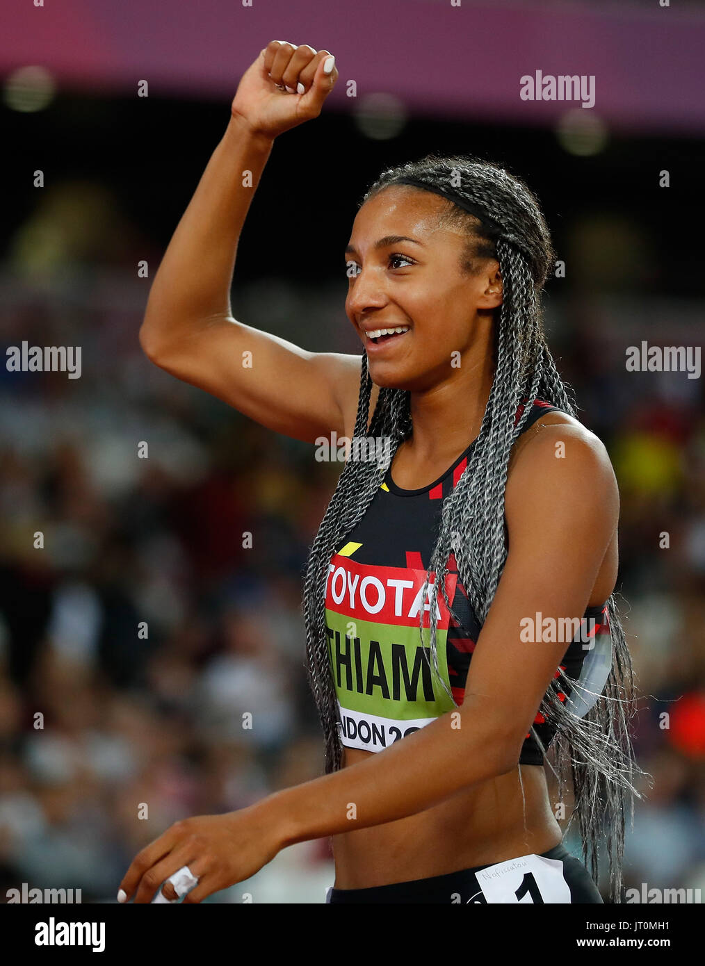 Nafissatou Thiam Stock Photos & Nafissatou Thiam Stock Images - Alamy