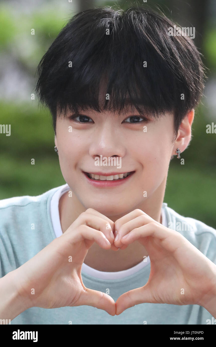 S. Korean boy group Astro Moon Bin, a member of South Korean boy group ...