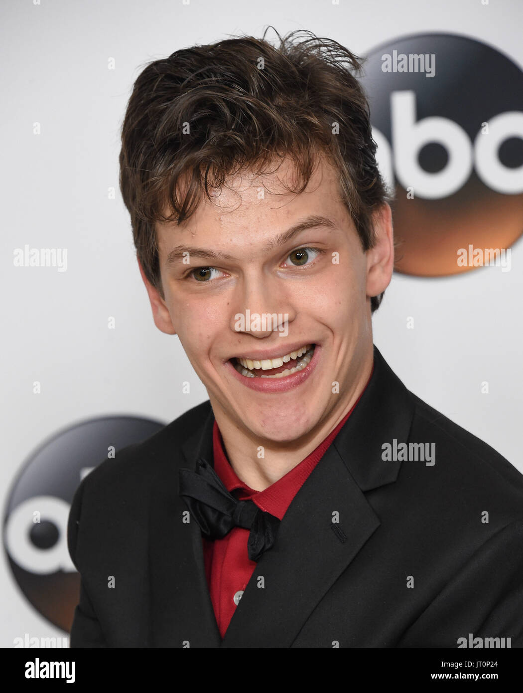 Beverly Hills, California, USA. 6th Aug, 2017. Micah Fowler arrives for ...