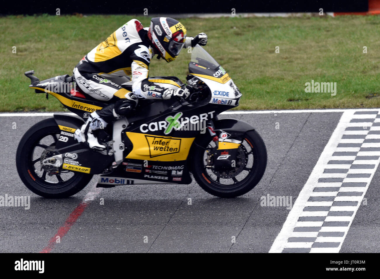 Swiss motorcycle road racer THOMAS LUTHI in action during the Grand ...