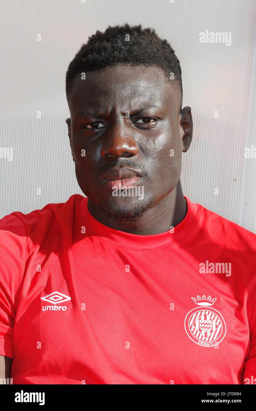 Puertollano, Spain. 5th Aug, 2017. Bambo Diaby (Girona) Football/Soccer ...