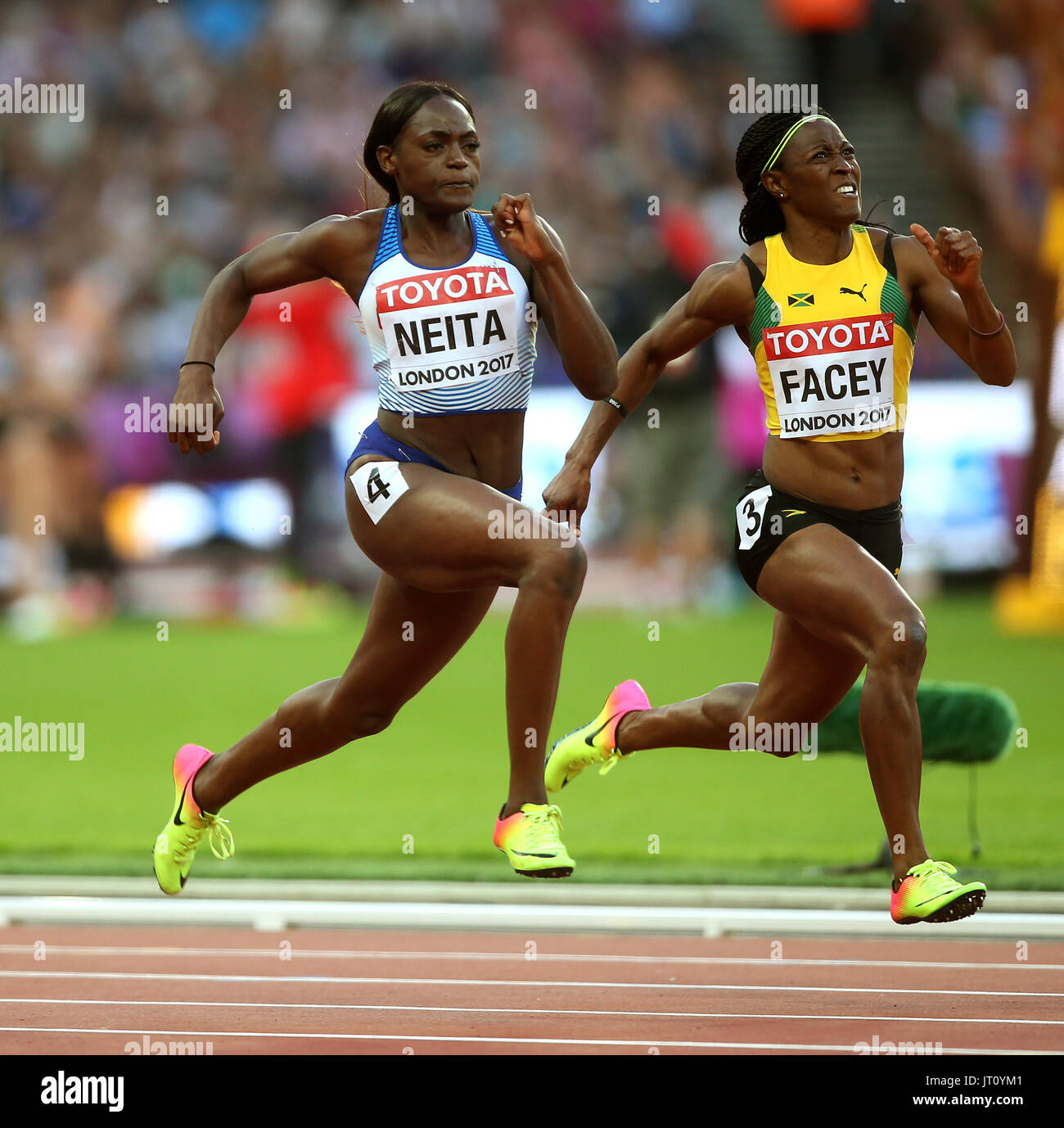 Simone facey athletics hi-res stock photography and images - Alamy