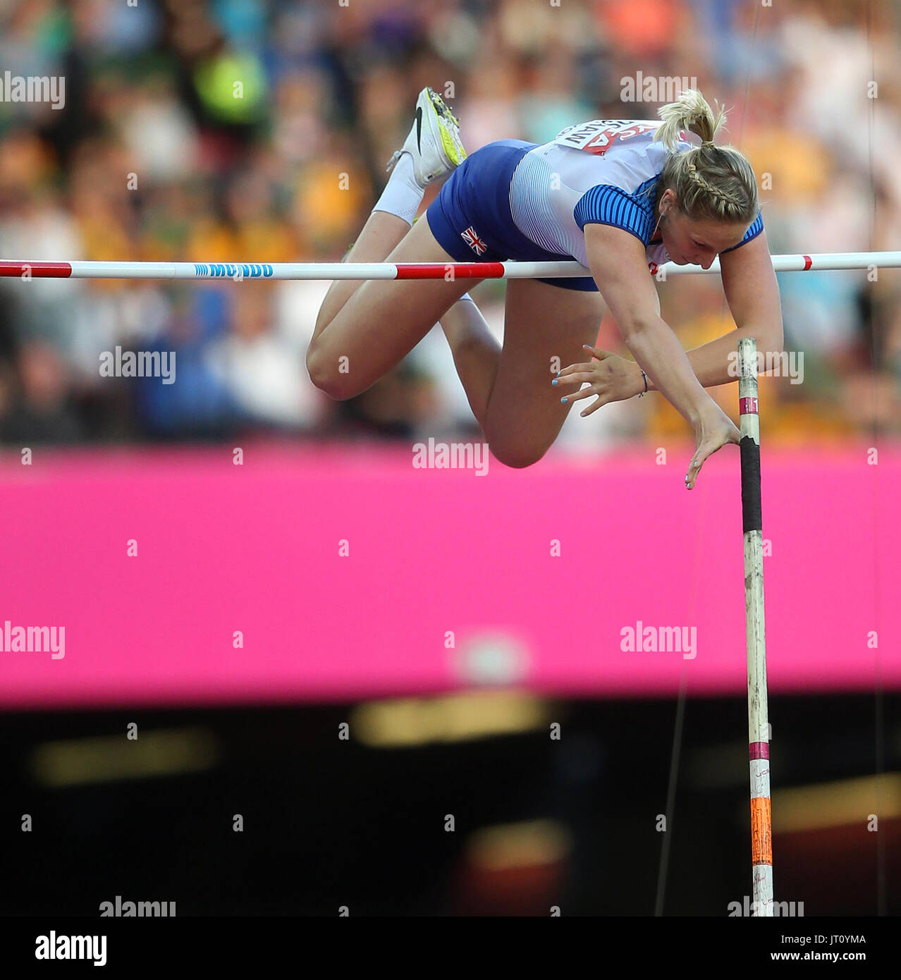 Holly Bradshaw Pole Vault World Athletics Championships 2017 London ...