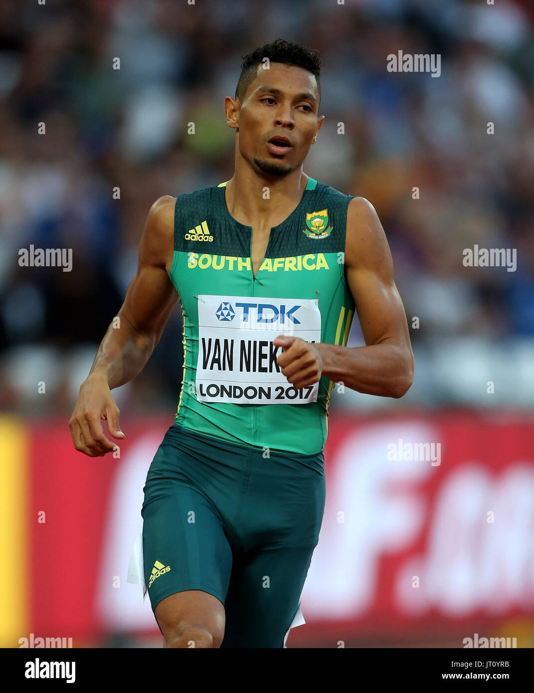 Wayde Van Niekerk 400 Metres World Athletics Championships 2017 London ...