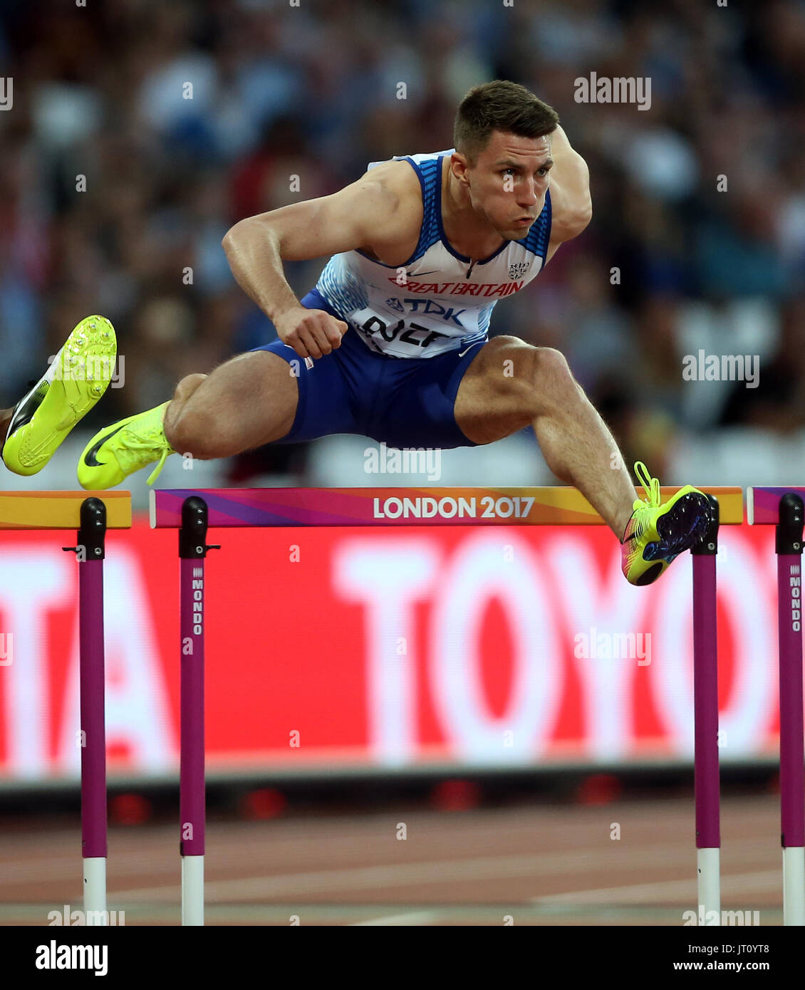 Andrew Pozzi 110 Metres Hurdles World Athletics Championships 2017 ...
