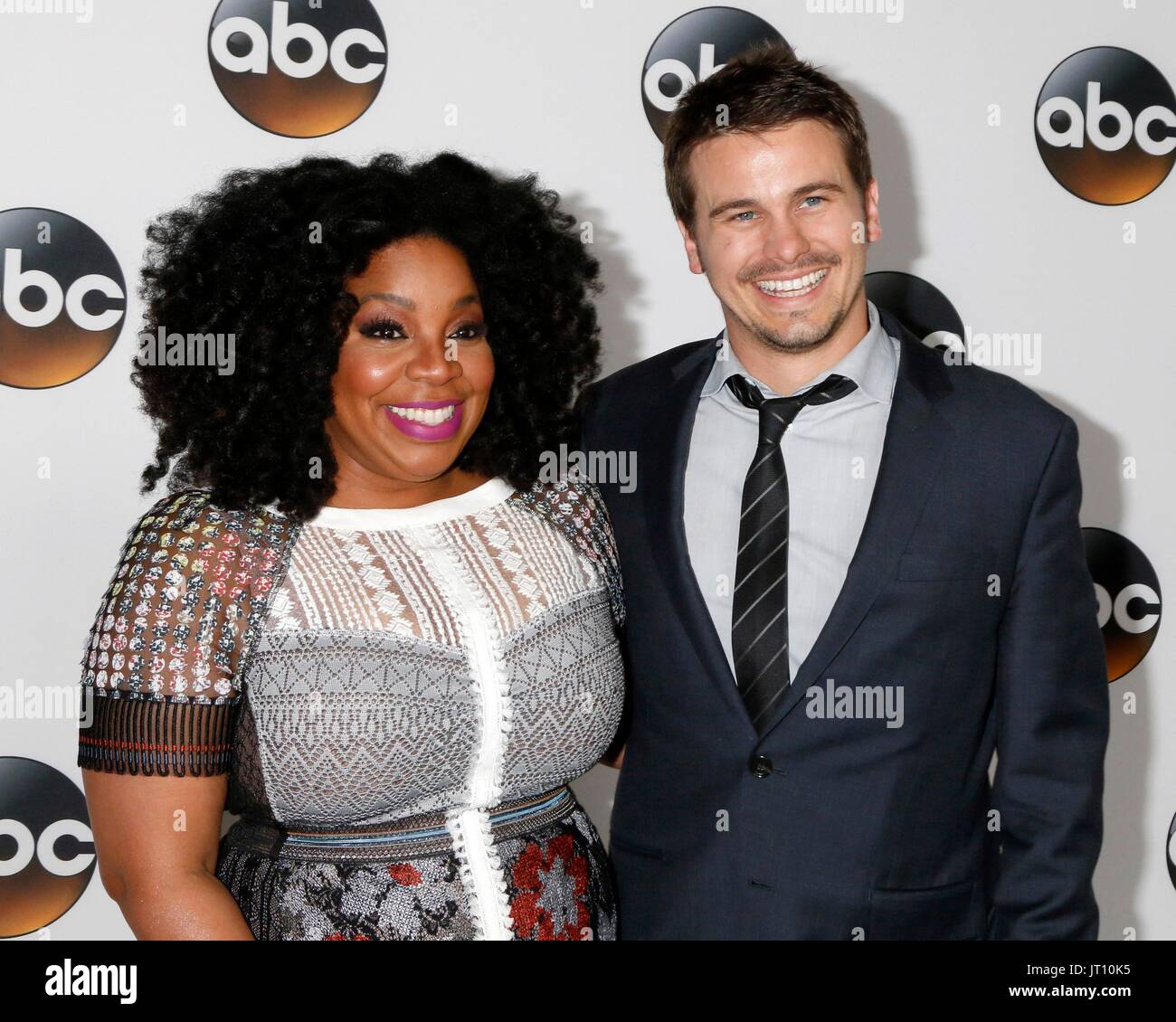 Beverly Hills, CA. 6th Aug, 2017. Kimberly Hebert Gregory, Jason Ritter at arrivals for ABC's ...