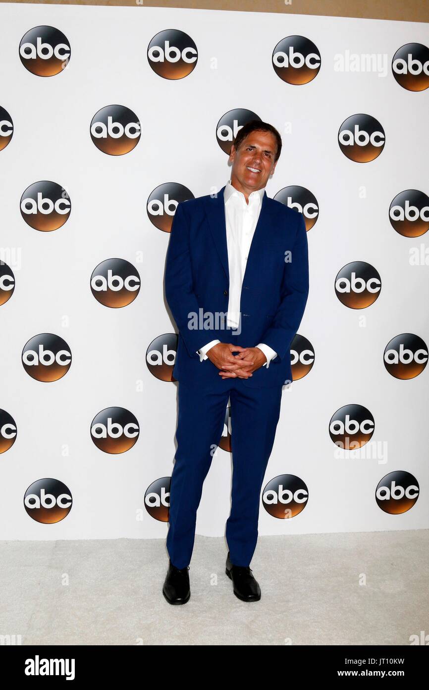 Beverly Hills, CA. 6th Aug, 2017. Mark Cuban at arrivals for ABC's TCA ...