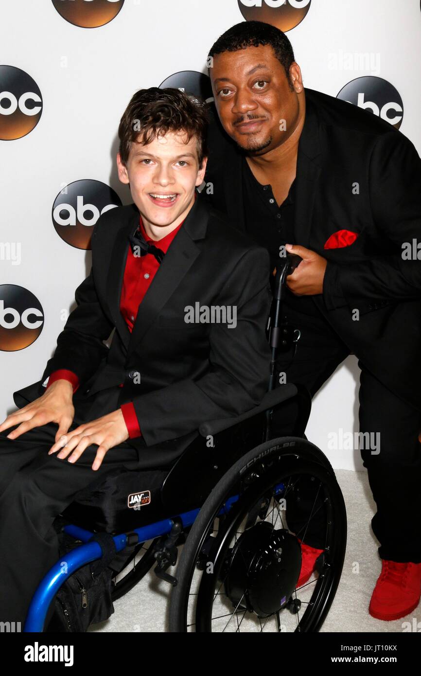 Beverly Hills, CA. 6th Aug, 2017. Micah Fowler, Cedric Yarbrough at ...