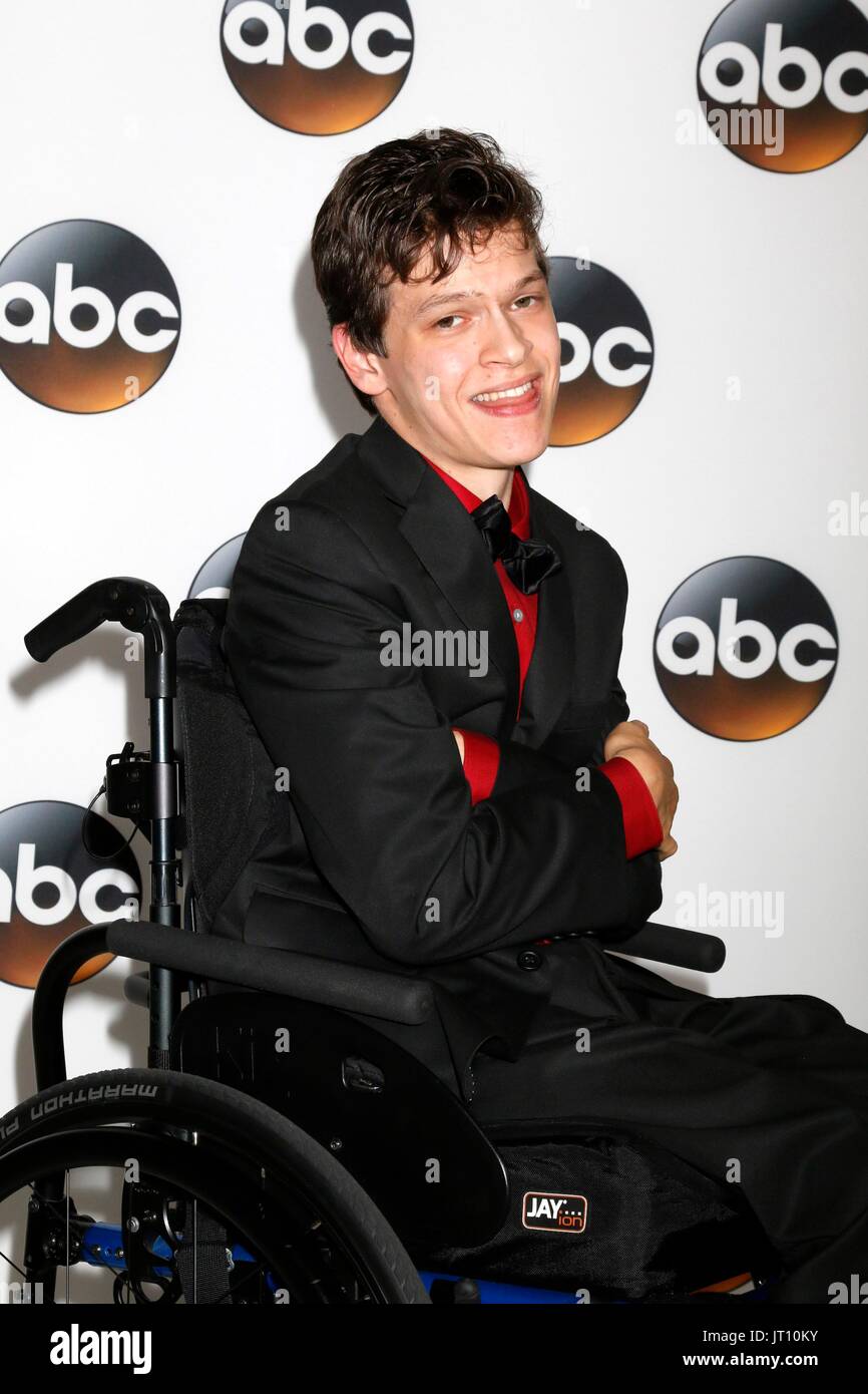 Beverly Hills, CA. 6th Aug, 2017. Micah Fowler at arrivals for ABC's ...