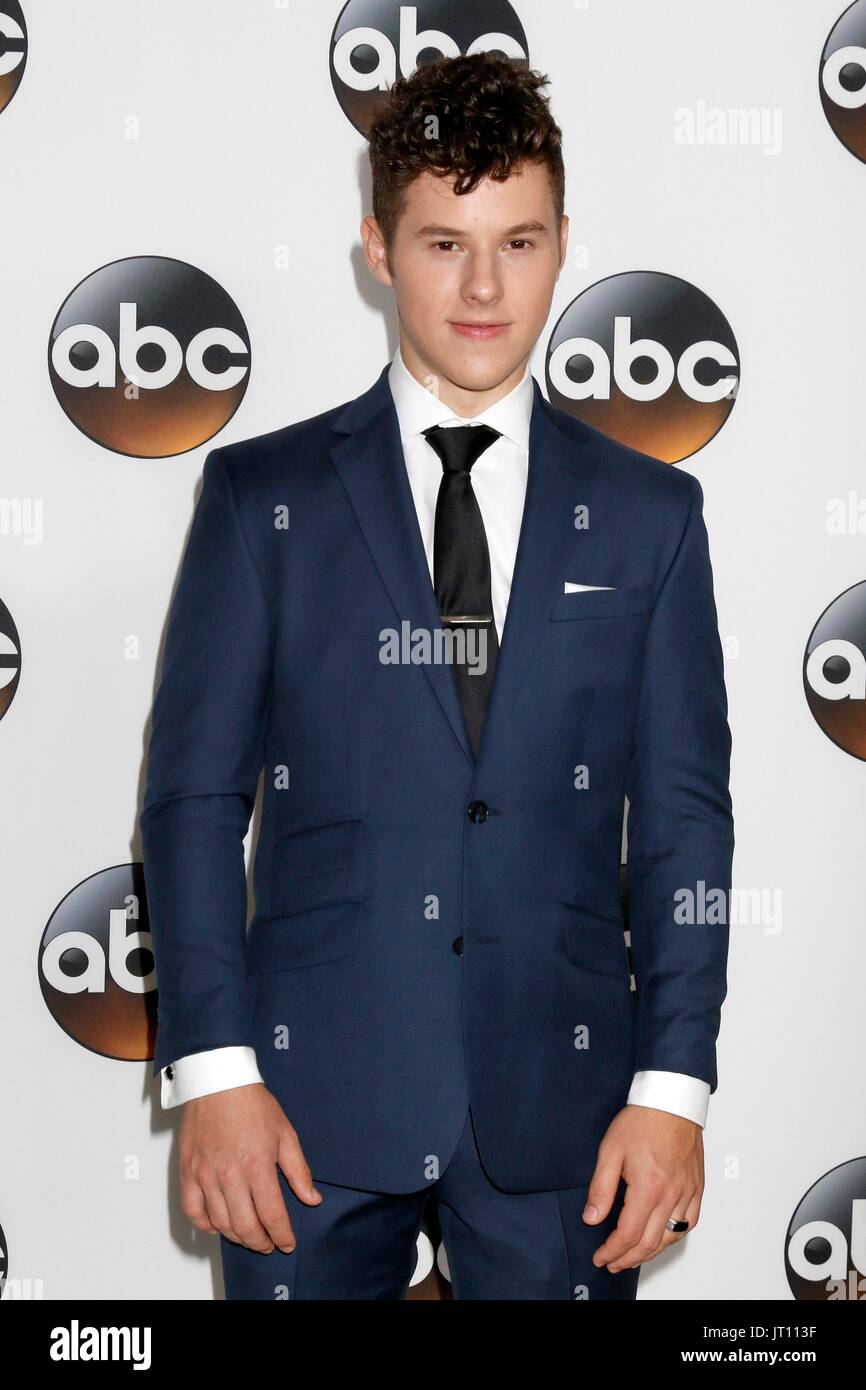 Beverly Hills, CA. 6th Aug, 2017. Nolan Gould at arrivals for ABC's TCA ...
