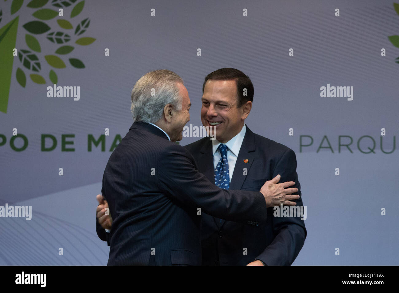 Sao Paulo, Sao Paulo, Brazil. 7th Aug, 2017. Brazilian President MICHEL ...