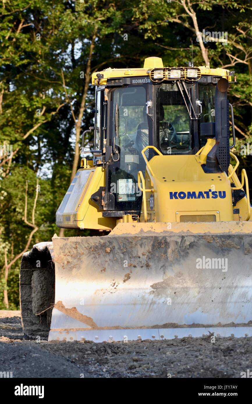 Komatsu bulldozer, USA Stock Photo - Alamy