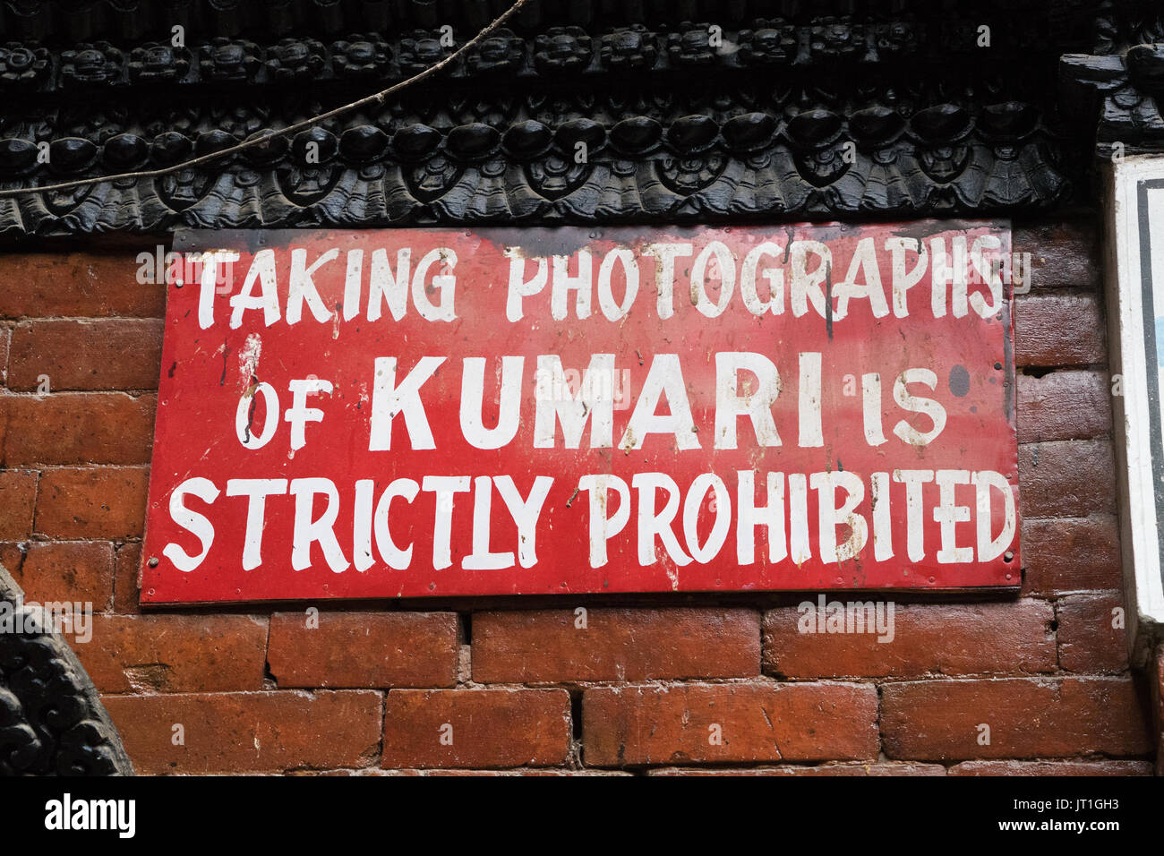 Living Goddess Kumari High Resolution Stock Photography and Images - Alamy