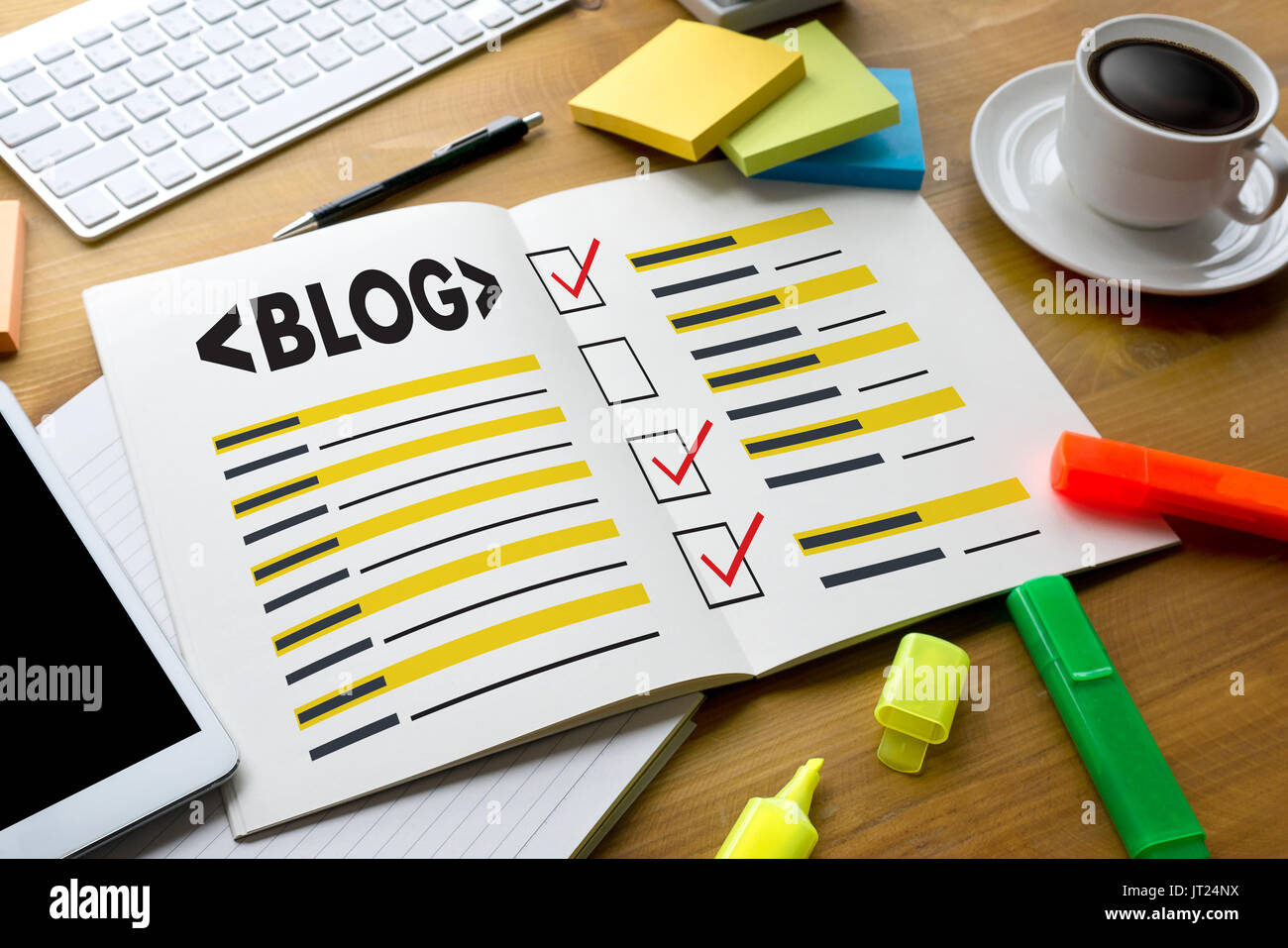 BLOG Website Online Internet Web Page Social Media Connection Network ...