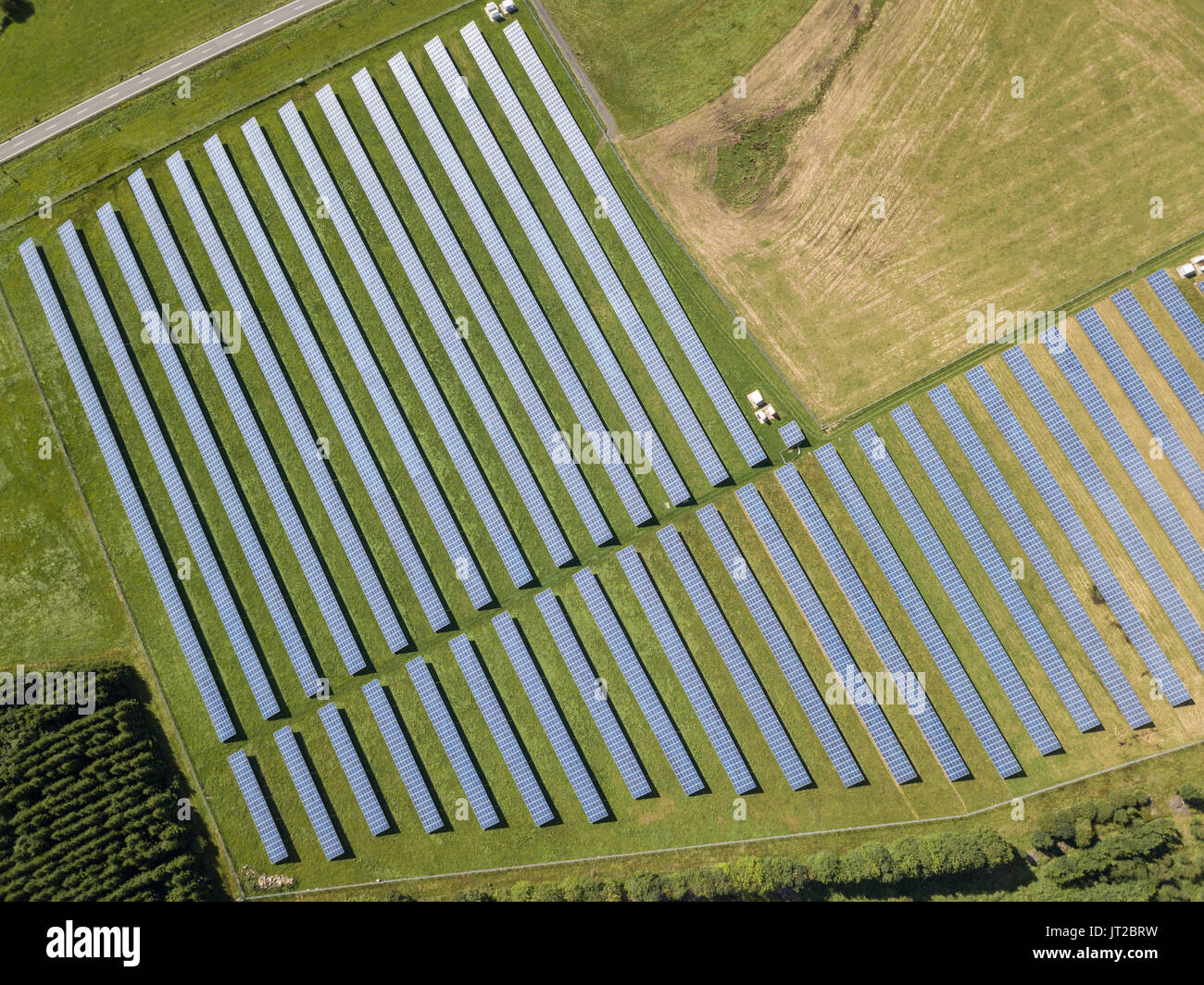 Aerial solar hi-res stock photography and images - Alamy