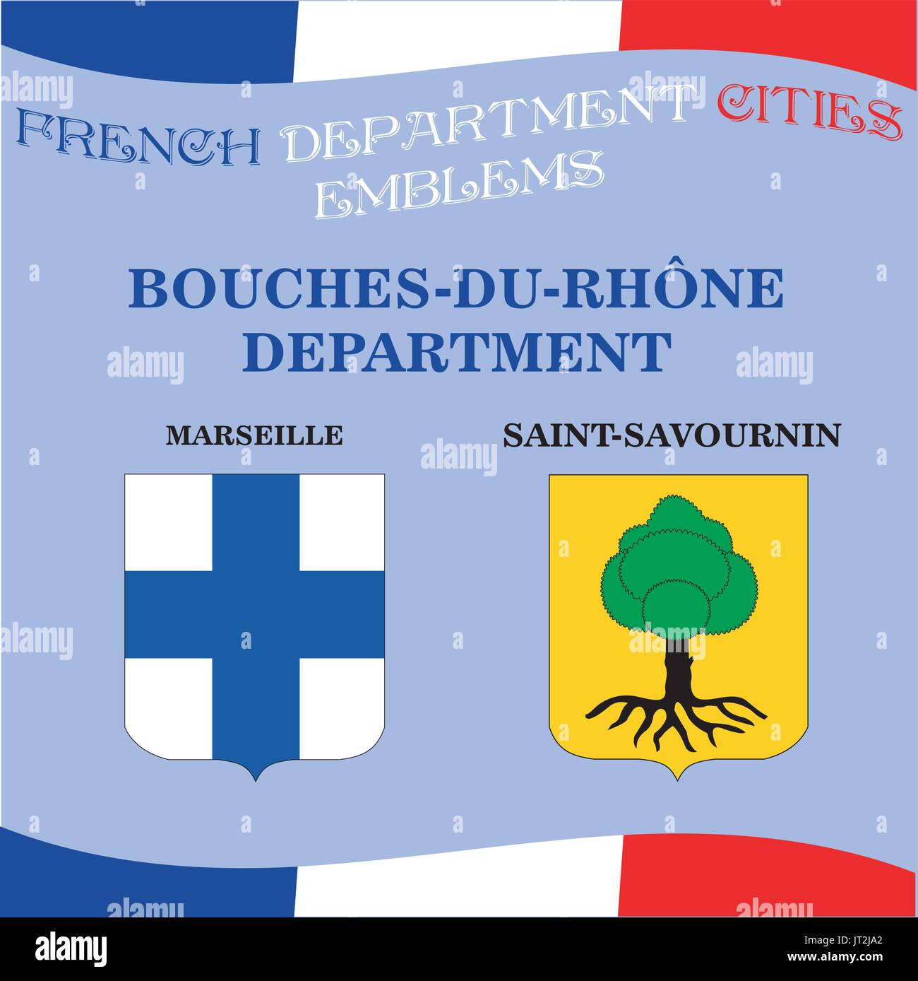 Bouches de rhone Stock Vector Images - Alamy