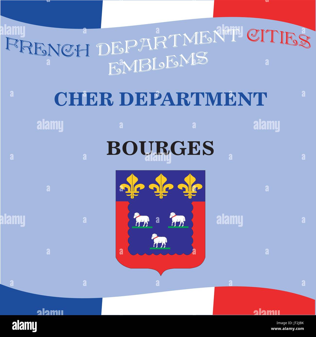 Cher map Stock Vector Images - Alamy