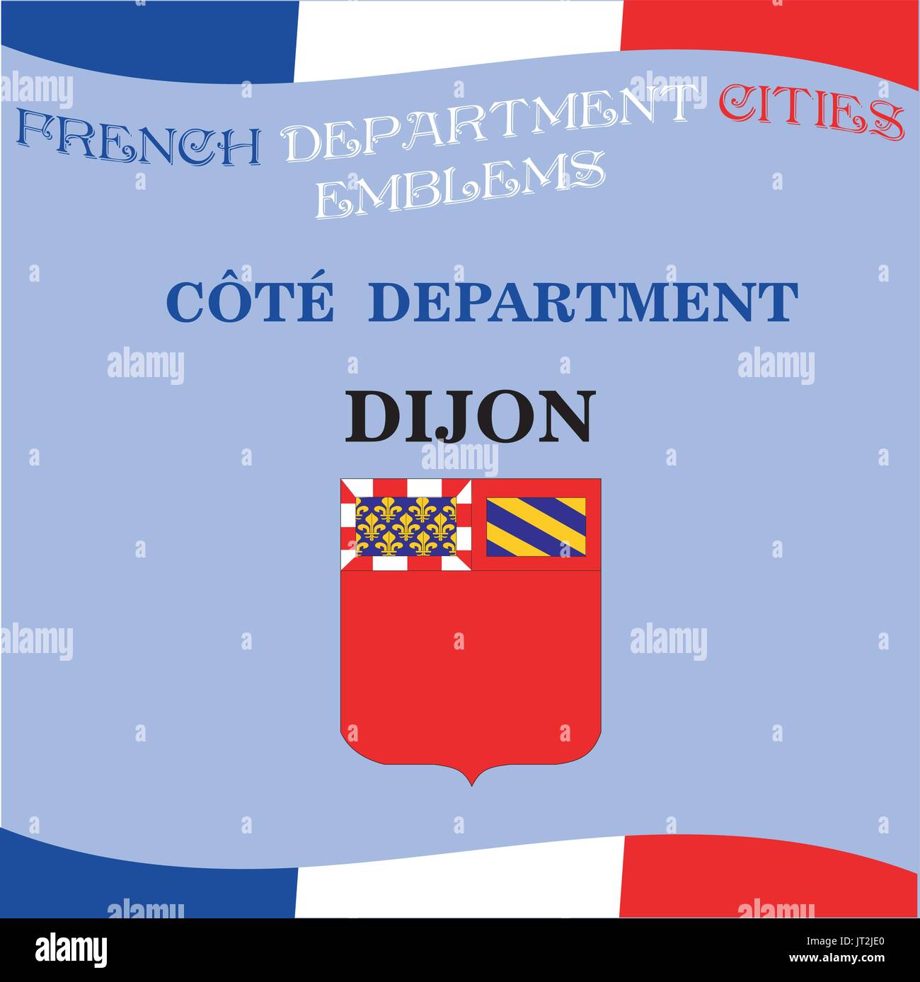 French emblems Stock Vector Images - Alamy