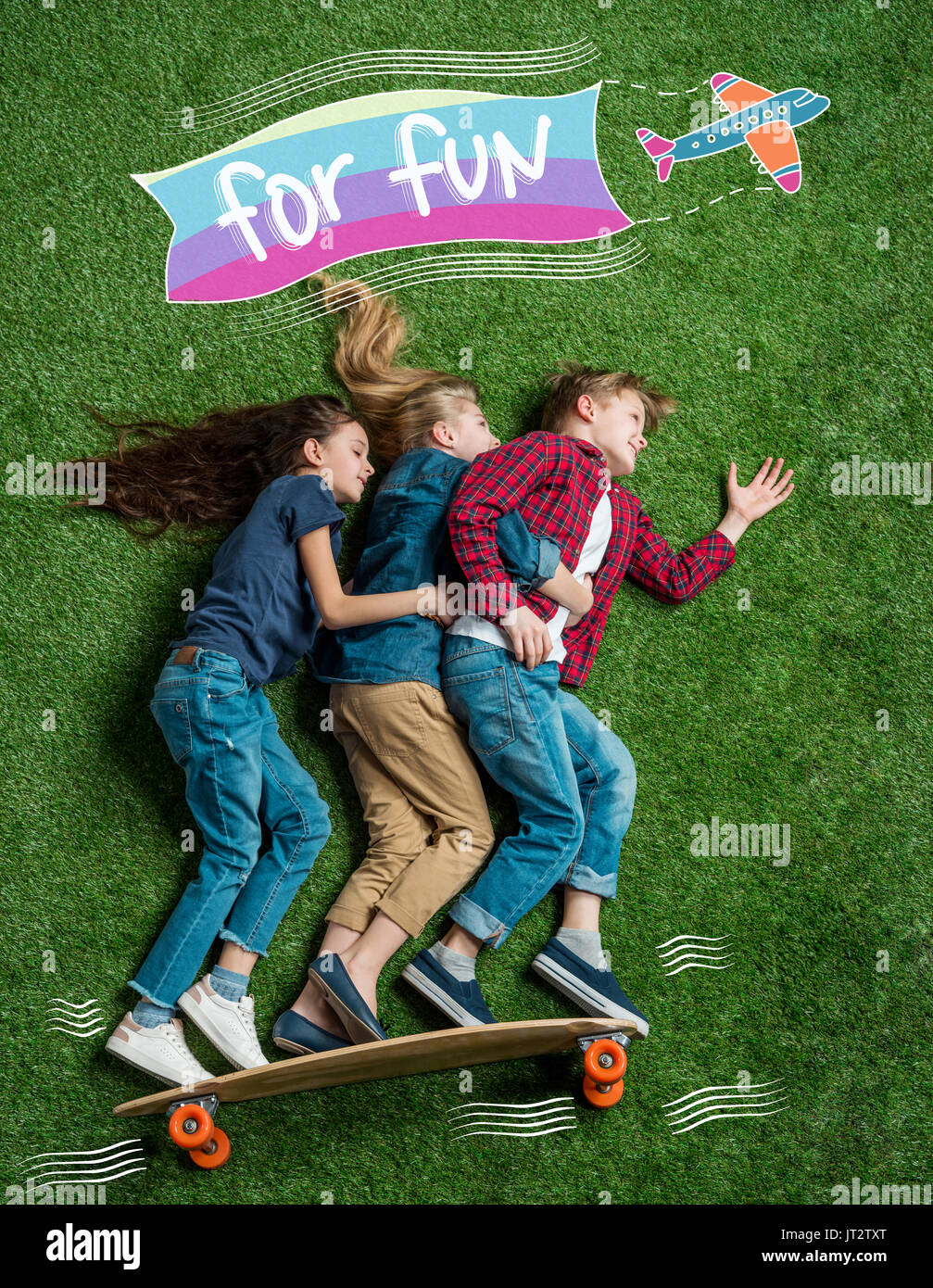 Little boy on airplane hi-res stock photography and images - Alamy
