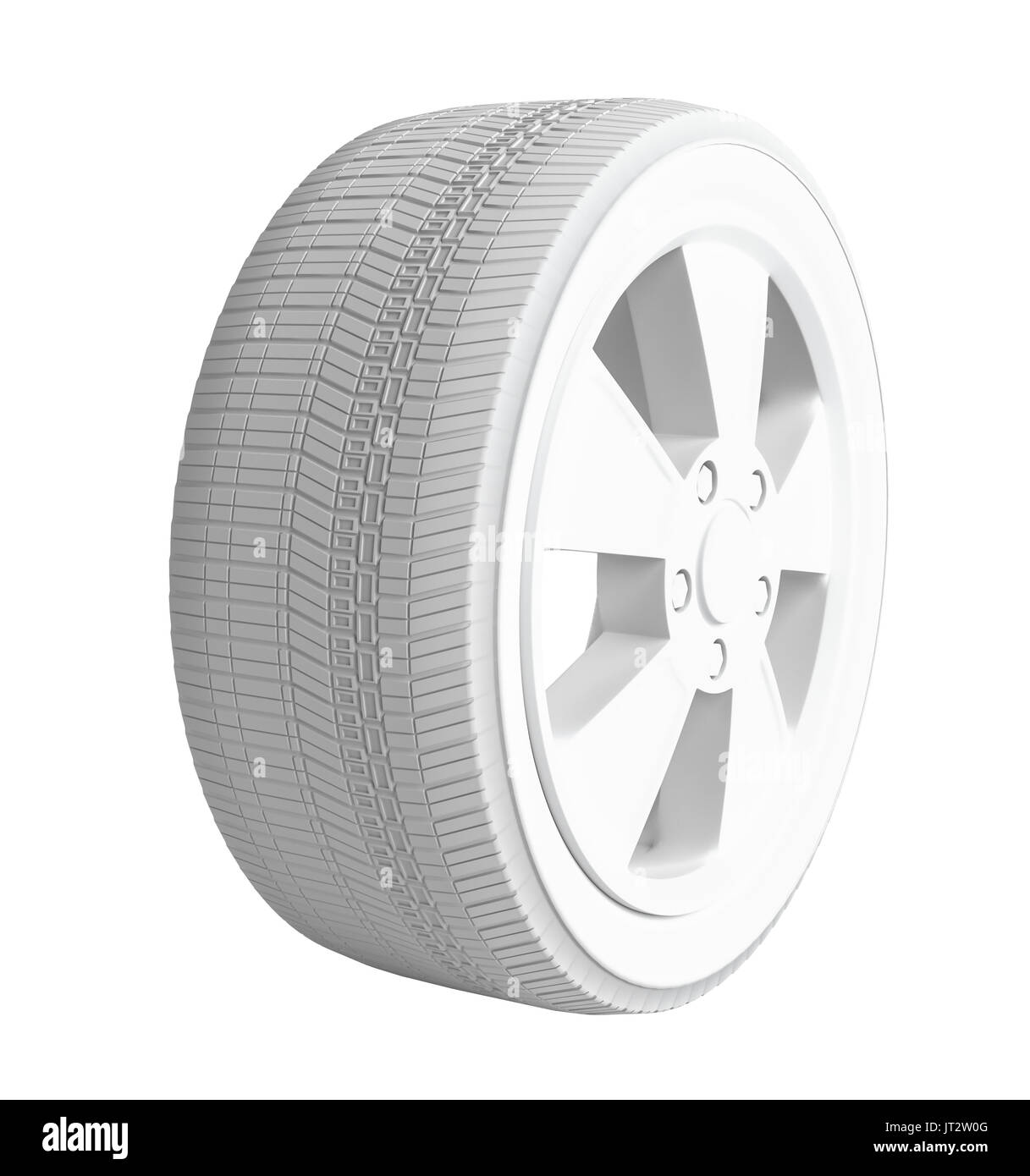 White car 3d image hi-res stock photography and images - Alamy