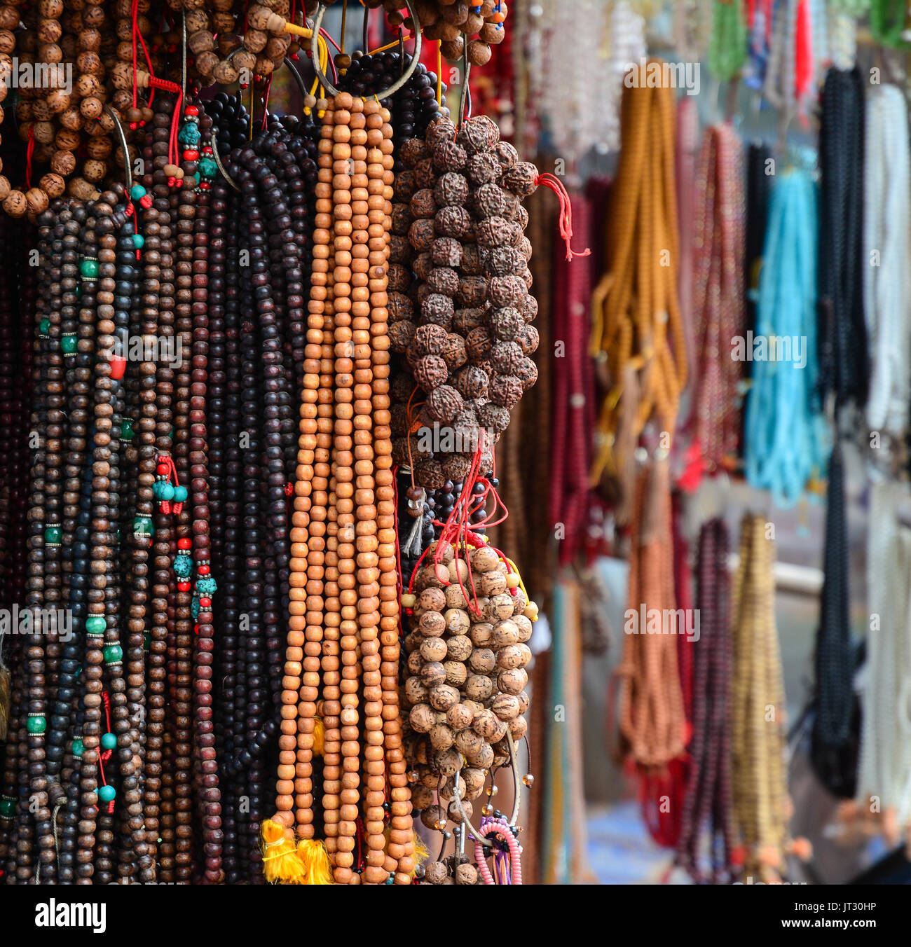 The largest collection of rosaries for sale at street market in ...