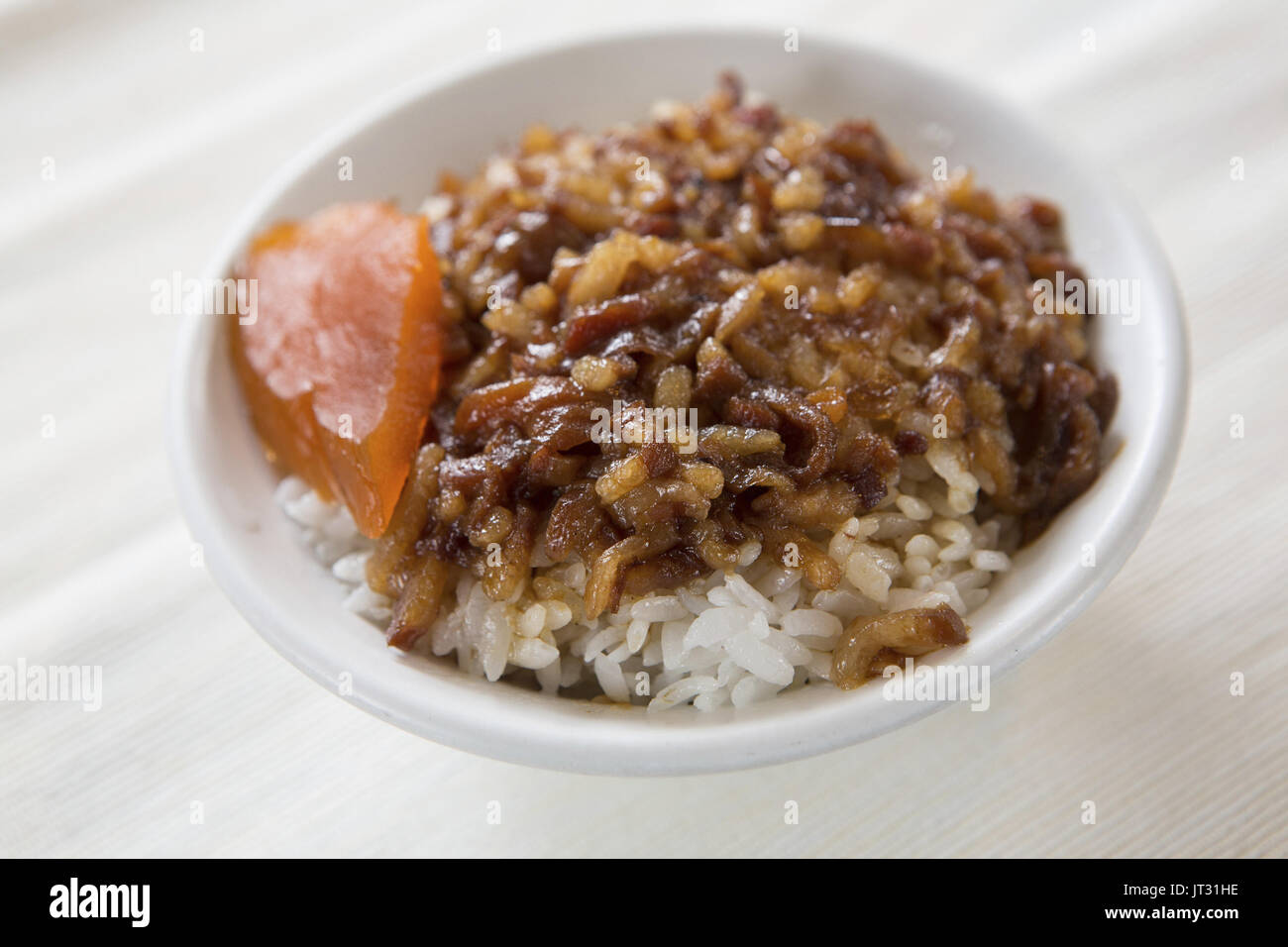 braised pork rice Stock Photo - Alamy