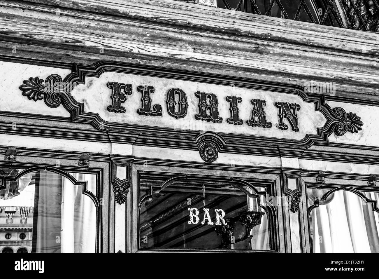 Famous Cafe Florian in Venice on St Mark s sqaure - Piazza San Marco ...