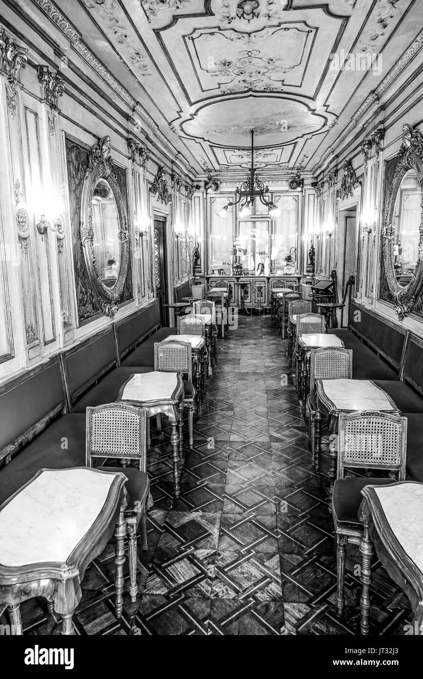 Famous Cafe Florian in Venice on St Mark s sqaure - Piazza San Marco ...